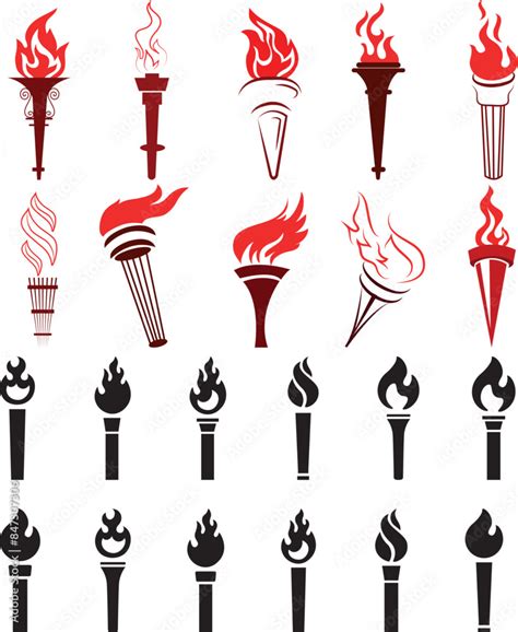 Torch Svg Hand Torch Svg Torch Clipart Torch Files For Cricut Torch