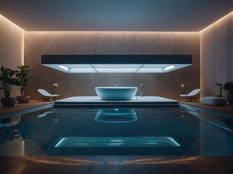 Float Tank Center5 Premium Ai Generated Image