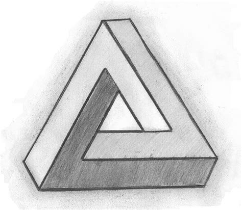 Triangle Illusion By Jason262 On Deviantart
