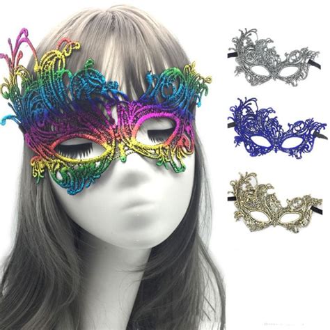 Ameah Carnival Fancy Show Bronzing Eye Halloween Supply Face Masquerade