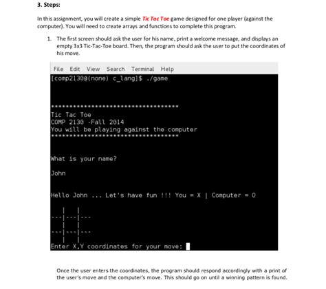 Solved Steps In This Assignment You Will Create A Chegg
