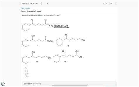 Solved What Is The Predicted Product Of The Reaction Shown