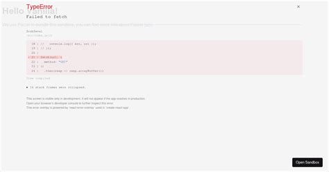 Image To Blob Examples CodeSandbox