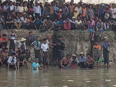 စမုံမြစ်အတွင်း ရေဆင်းကစားရာမှ ရေနစ်သေဆုံး ၄ ဦး၏ရုပ်အလောင်းများအား ၃
