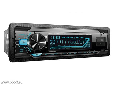 AURA AMH-450BT [без CD/BT/mp3/2USB/SD/EQ/2 RCA/ЖК дисплей/7 цветов ...