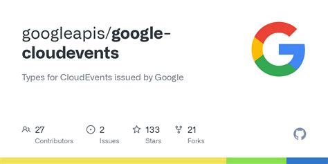 Github Googleapis Google Cloudevents Types For Cloudevents Issued By