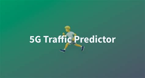 5g Traffic Predictor A Hugging Face Space By Devilon007795
