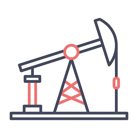 Premium Vector Fossil Fuels Vector Illustration Style