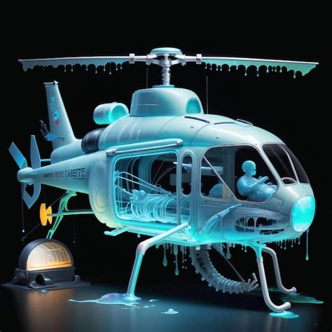 Premium AI Image A Helicopter