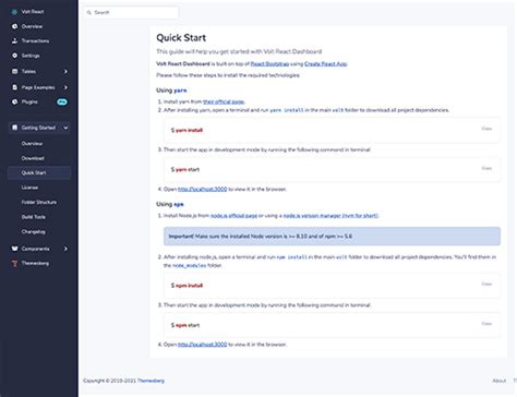 GitHub Themesberg Volt React Dashboard Free And Open Source React Js Admin Dashboard Template