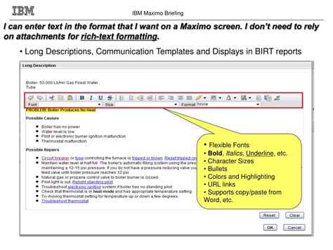 PPT IBM Maximo Asset Management PowerPoint Presentation Free Download ID