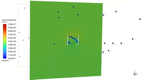 fluid structure interaction in a vertical axis water turbine using mrf