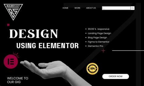 design redesign or revamp responsive website with elementor by