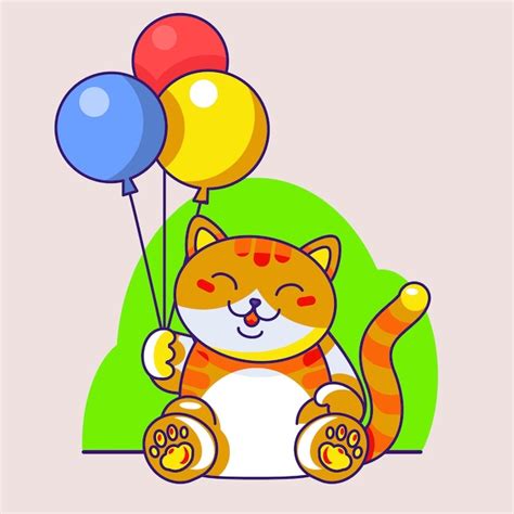 Globos alrededor del mundo día ilustración gráficos vectoriales
