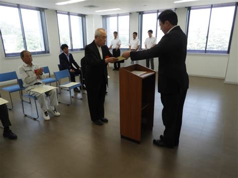 平成30年度 九州地方整備局国土交通行政功労表彰事務所長表彰 日本ピーシーテー建設株式会社