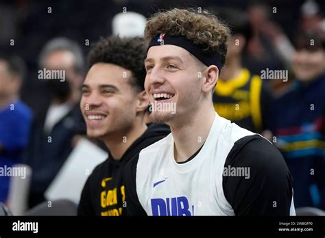 Golden State Warriors Guard Lester Quinones Left And Guard Brandin