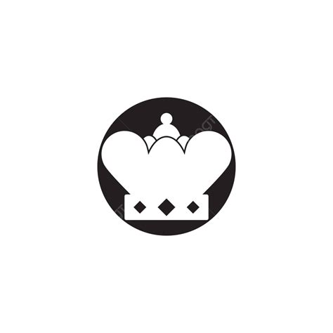 Crown Logo Template Luxury Insignia Emperor Vector Luxury Insignia