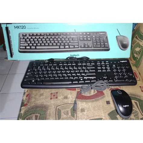 Jual Paket Keyboard Mouse Logitech Mk Seken Shopee Indonesia