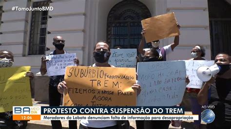 Vídeo Moradores Do Bairro Do Lobato Fazem Manifestação Contra