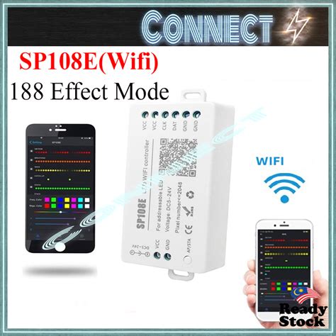 Sp108e Ws2812b Led Strip Light Controller Ws2811 Ws2815 Ws2815b 4pin Sp108e Ws2812b Led Strip Light Controller Ws2811 Ws2815 Ws2815b 4pin
