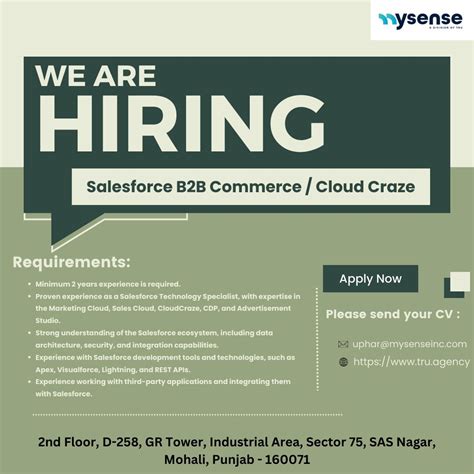 Hiring Hiring Salesforce Marketingcloud Cloudcraze Salesforcecloud Salesforcemarketing
