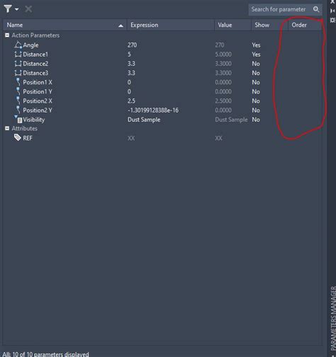Solved Dynamic Input Order Autodesk Community