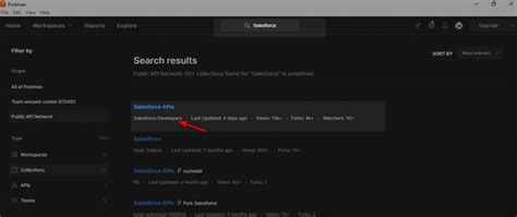 Salesforce Api S With A Postman Collection