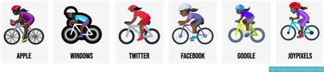 Emojis De Ciclista Motociclista