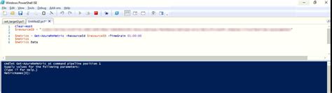 Get Azurermmetric Now Prompts For Metricnames Seems Param Is