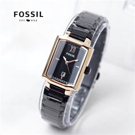 Jual Bisa COD PROMO Jam Tangan Premium Wanita Fs 7528 Rantai Tanggal