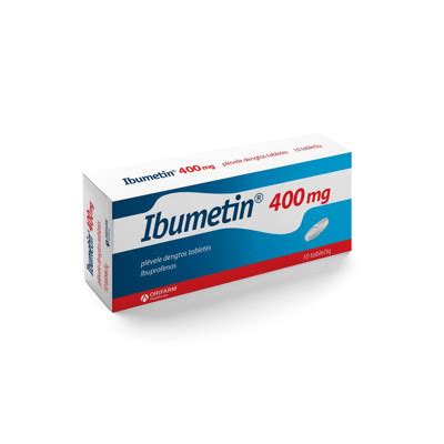 IBUMETIN mg plėvele dengtos tabletės N Gintarinė vaistinė
