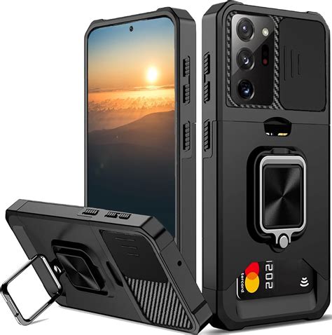 Rojarou For Samsung Note 20 Ultra Case With Card Holder Sumsung Galaxy