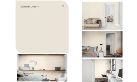 What Colour Is Dulux Summer Linen Sleek Chic Interiors