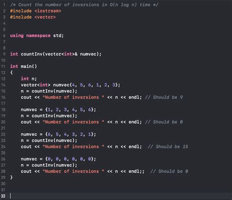 Solved Inversion Count For An Array Indicates How Far Or