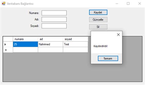 Web Tasarım Editörüyle Veri Tabanı İşlemleri Soft Marketing