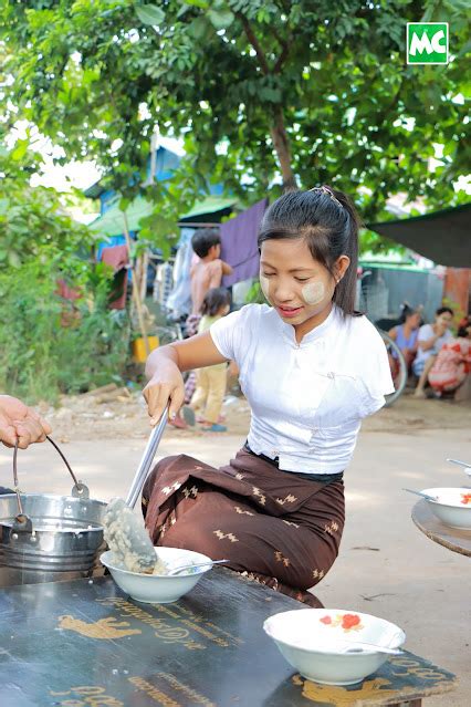 လူ ၁၀၀၀ စာ နို့ဆန်ပြုတ် စတုဒိသာ ကျွေးခဲ့တဲ့ အေးမြတ်မွန်