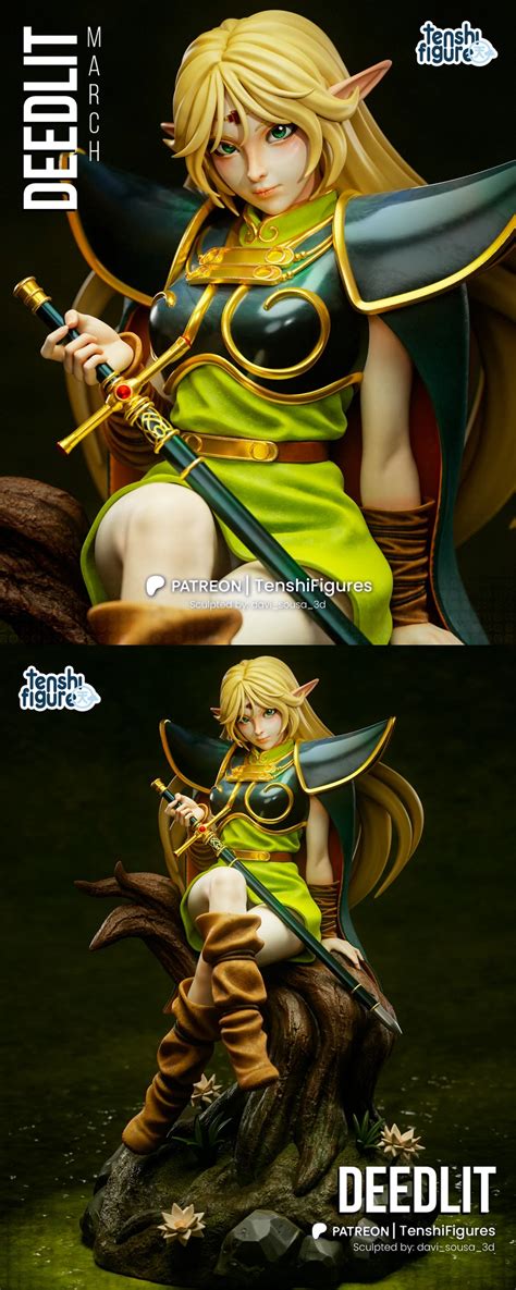 Record Of Lodoss War Deedlit Buy 3d Print Model Download Free