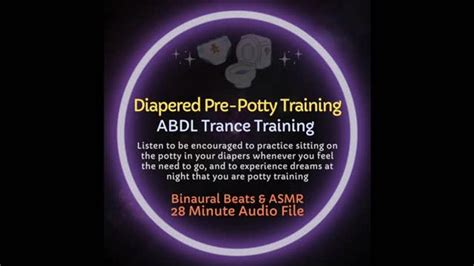Diapered Pre Potty Training ABDL Trance Training ASMR TheDiaperTrainer Clips Sale