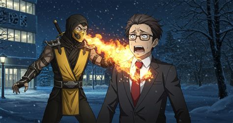 Scorpion Finishes Oof Sugou Nobuyuki By Tron30 On Deviantart