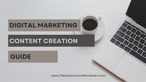 digital marketing content creation guide passive income reviewer