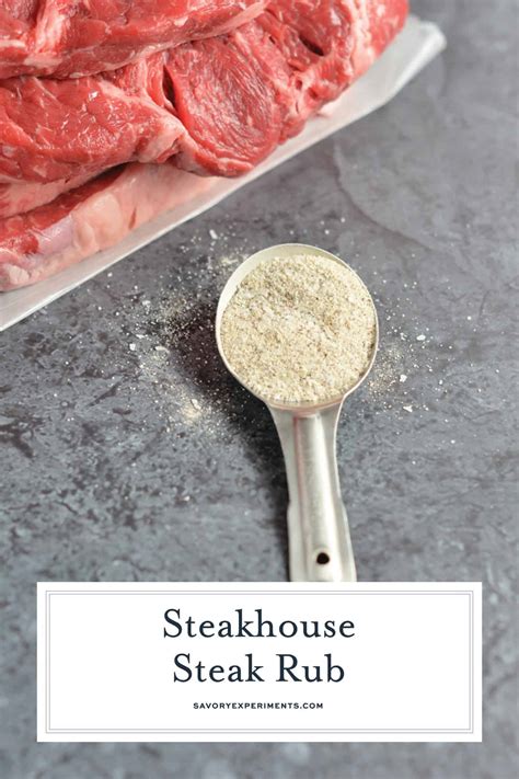 Steakhouse Steak Rub Video The Best Dry Rub For Steak