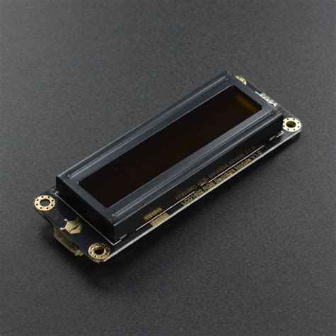Gravity I2C 16x2 Arduino LCD With RGB Font Display SKU DFR0554 DFRobot