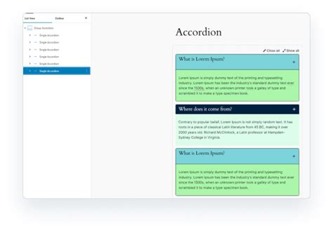 Advanced Accordion Advanced Accordion For WordPress