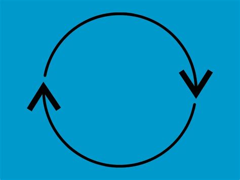 Cyclic Rotation Circle With Arrows Logo Template Png Vector In Svg Pdf