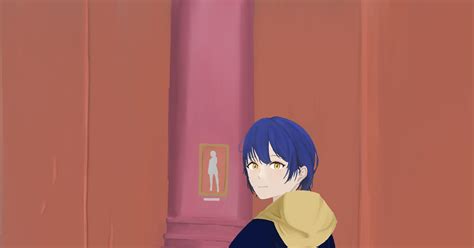 オリジナル 青い髪の女の子 認めのイラスト Pixiv