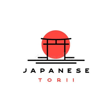 日本torii浇口寺庙商标矢和插图 向量例证 插画 包括有 文化 布琼布拉 艺术 聚会所 庭院 213426891