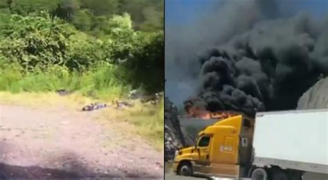 Así Encontraron A Los Ejecutados En La Carretera Durango Mazatlán 🎦