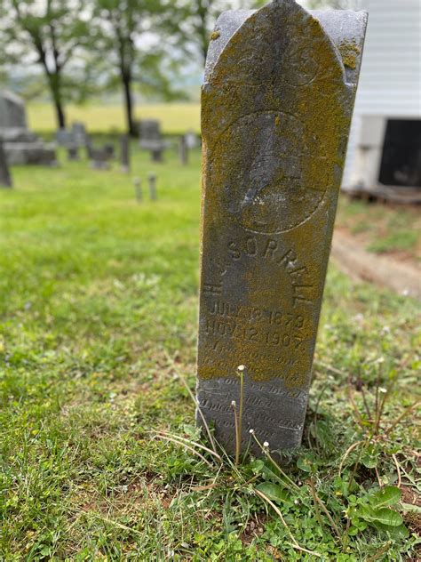 H Joseph Sorrell 1879 1907 Find A Grave Memorial