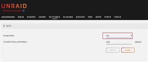 Unraid Deploying An Unraid Nfs Server