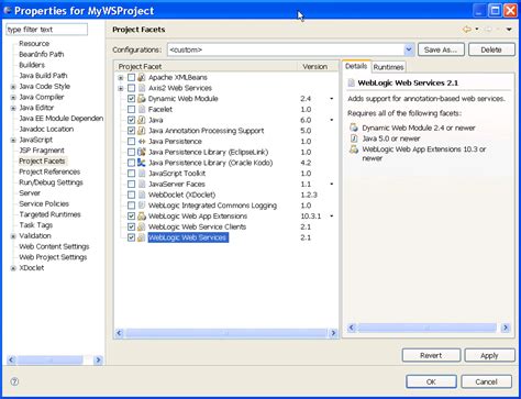Web Services Development Creating Web Service Projects